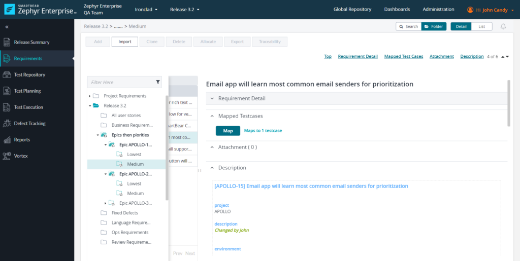 SmartBear Zephyr - 測試管理 & 品質管理 - 與 DevOps 完美整合